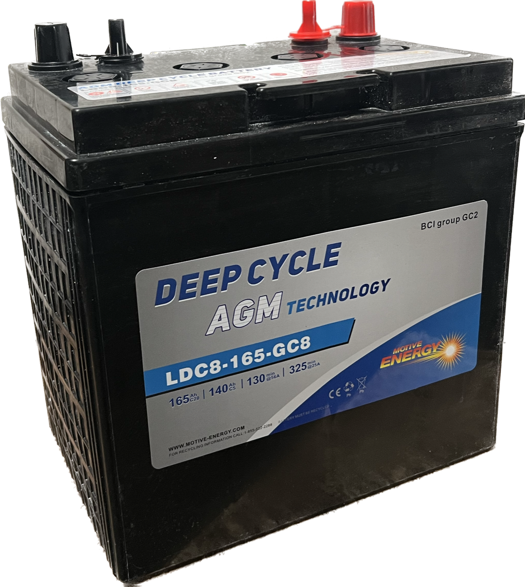 Leoch LDC8v-165 – Buy Batteries Online at Deep Cycle Battery Store
